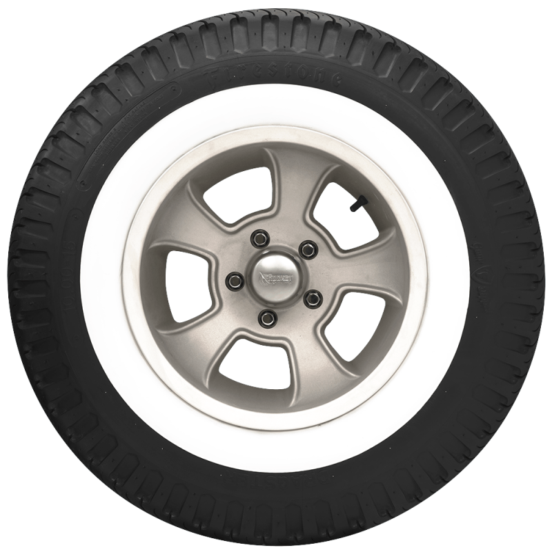 pneu Firestone 820-15 Dragster flanc blanc 57mm ( 2 1/4" ww)